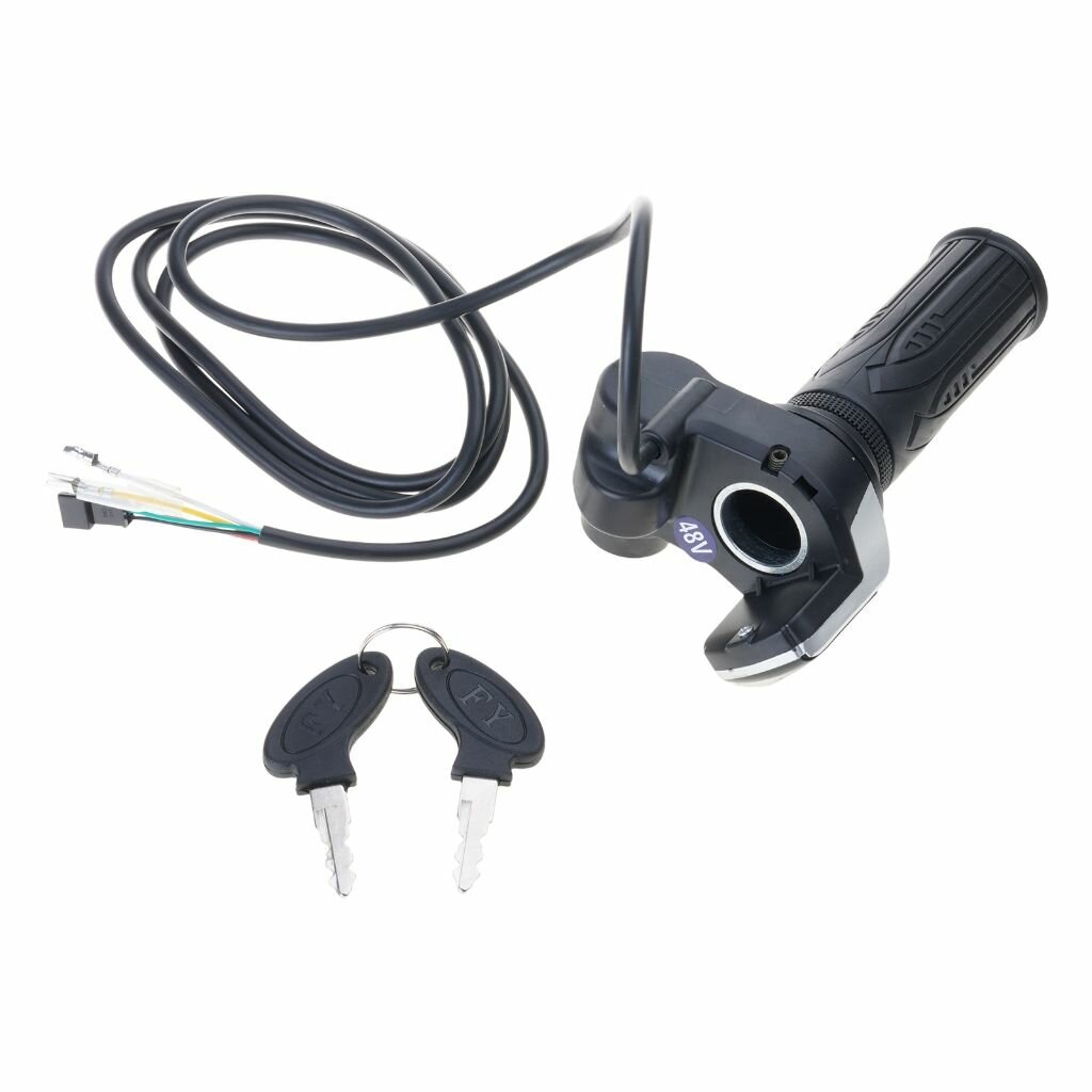 Электрический велосипед 36V48V60V поворотная ручка-48V электрическая ручка поворота ключа дисплея