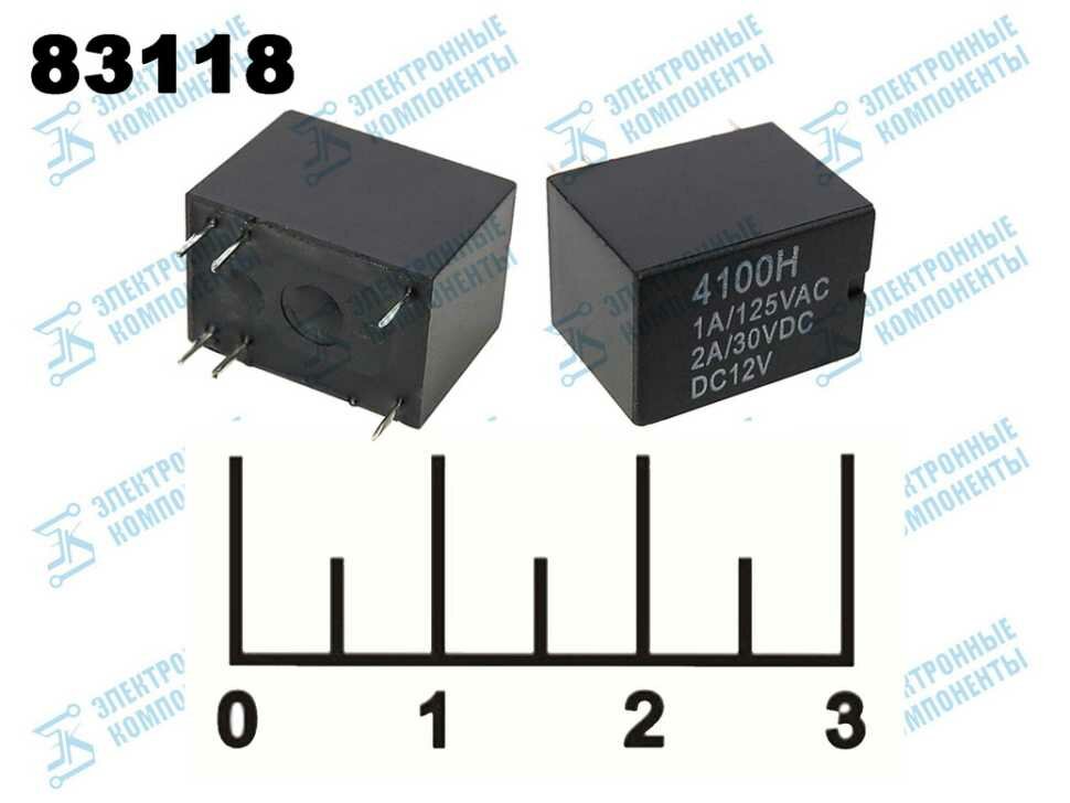 Реле =12V 1A/125V 4100H