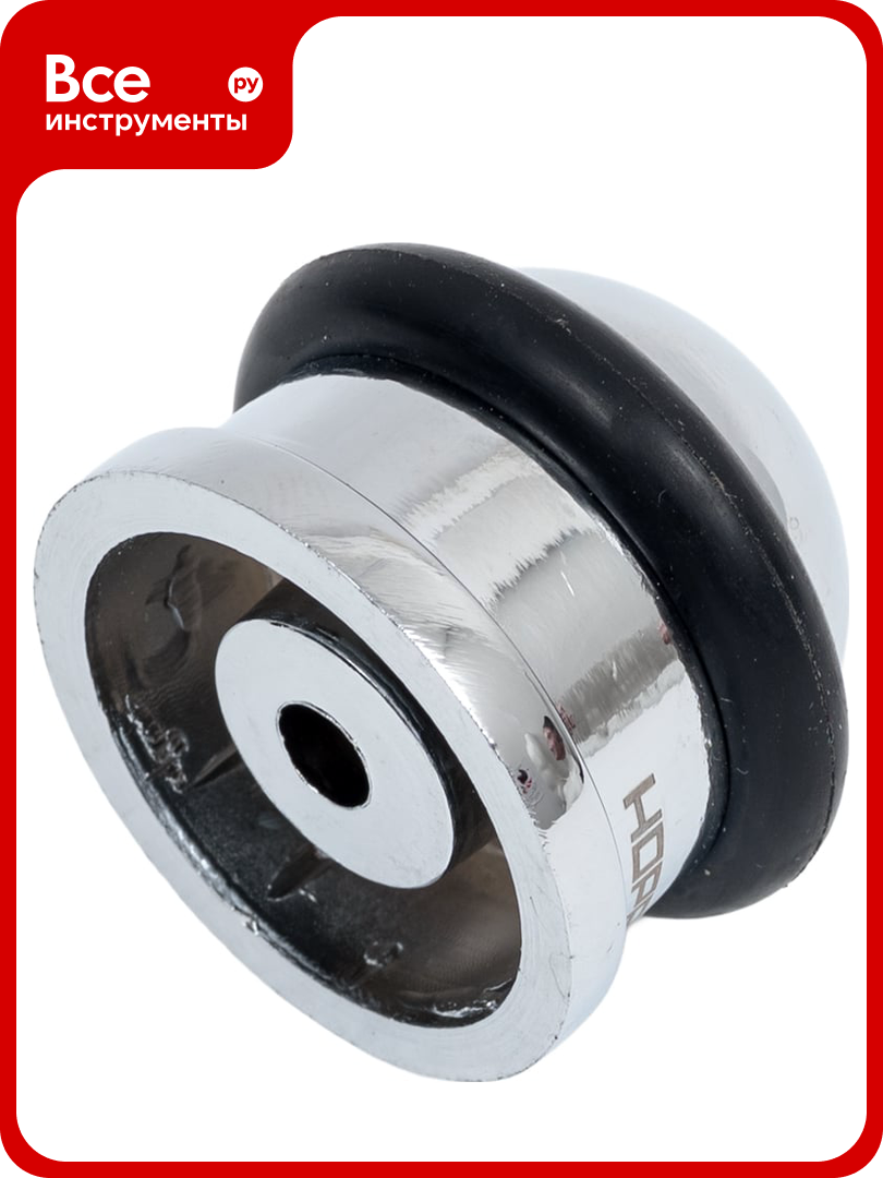 Дверной ограничитель нора-м 103 хром 7240, 22,9 см, из сплава