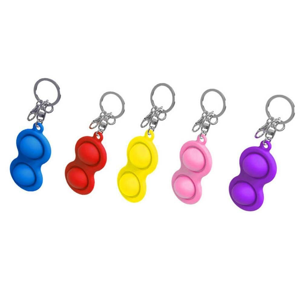Антистрессовые игрушки для рук 5 шт: уникальный брелок, пальчиковая игрушка для детей и взрослых