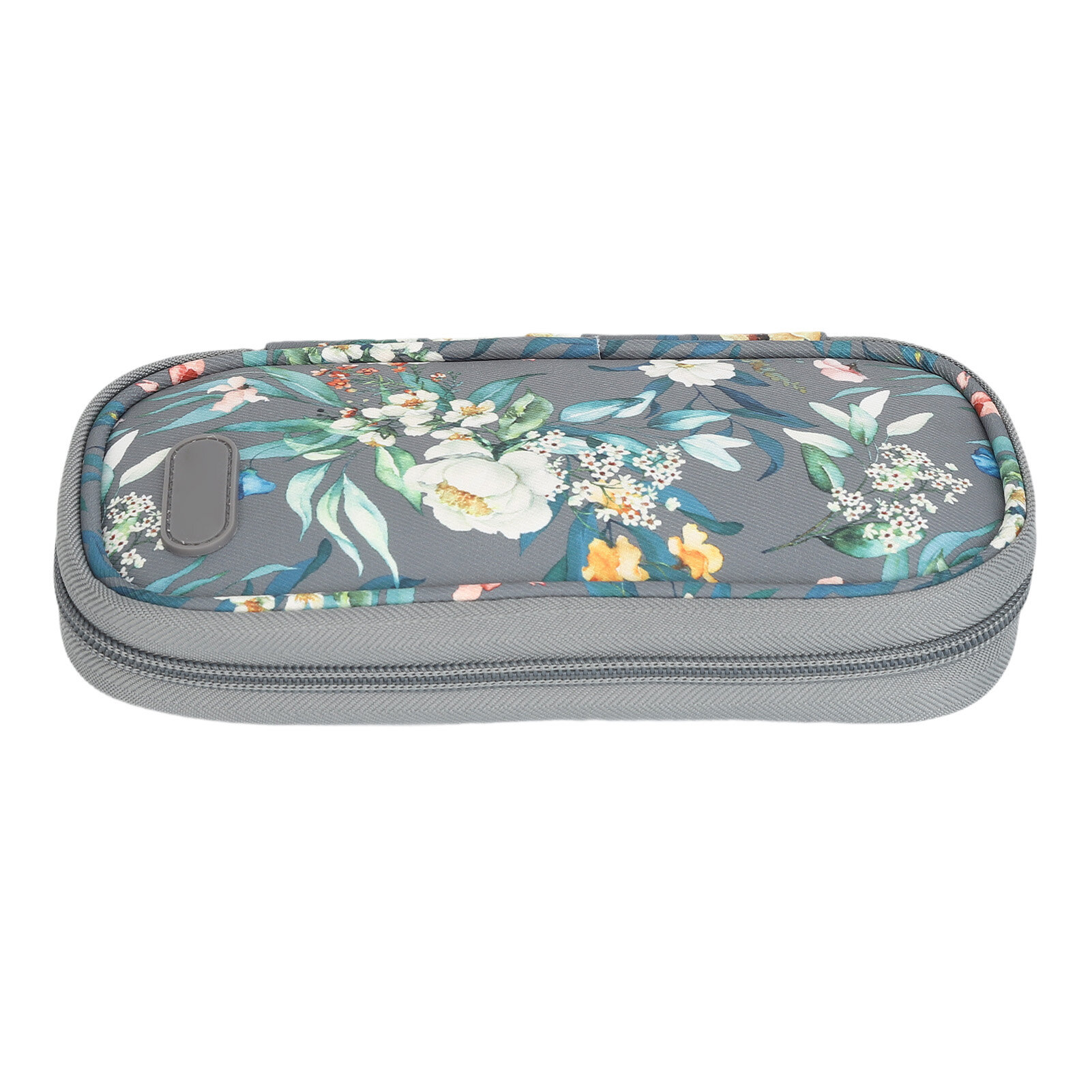 Сумка-холодильник для инсулина, портативная сумка-холодильник для инсулиновой ручки, сумка-холодильник для диабетиков, дорожный чехол с серым цветком камелии