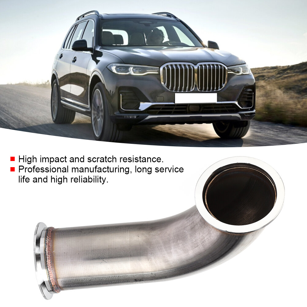 Универсальная 3-дюймовая V-образная лента с хомутом, короткая труба из нержавеющей стали