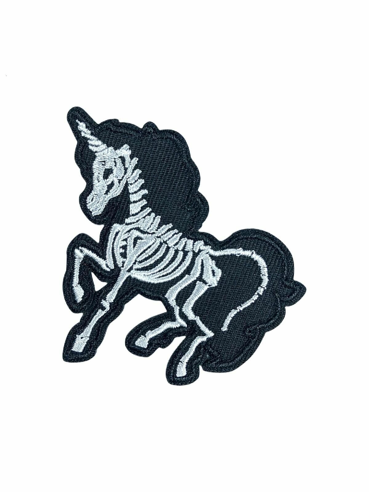 Лошадь вышивка аппликация, - 3