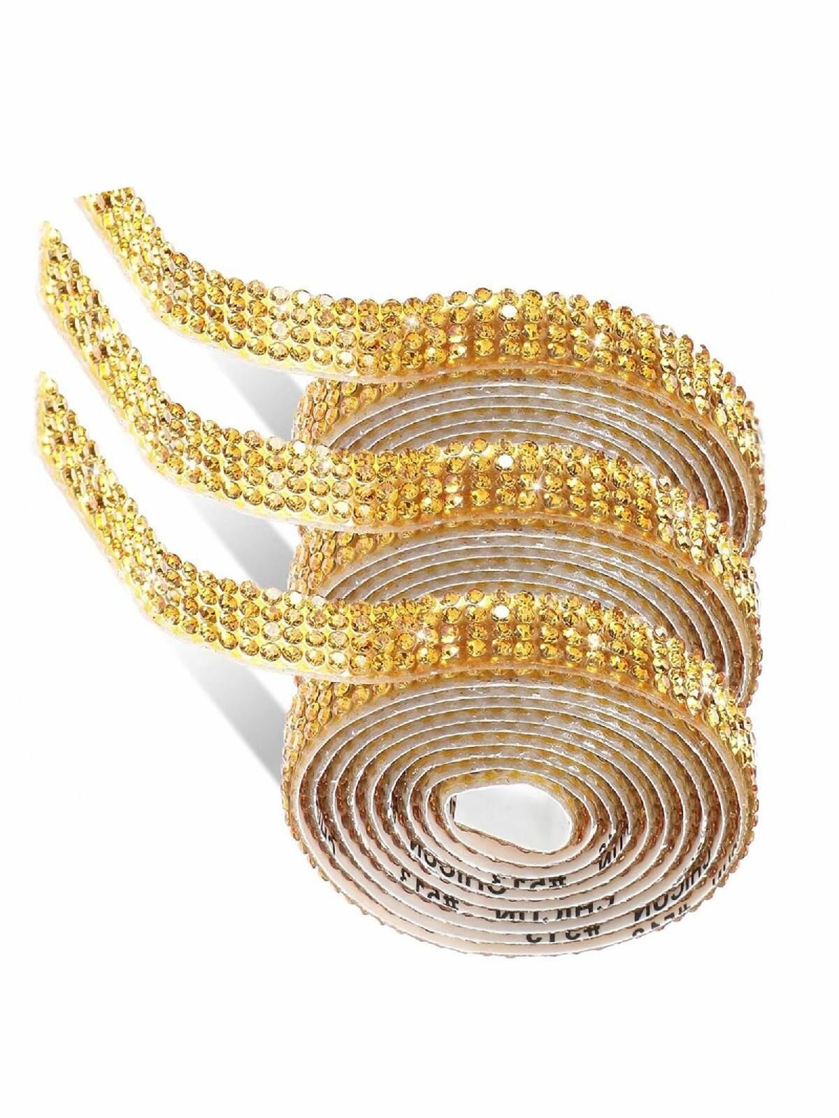 Блестящая лента со стразами