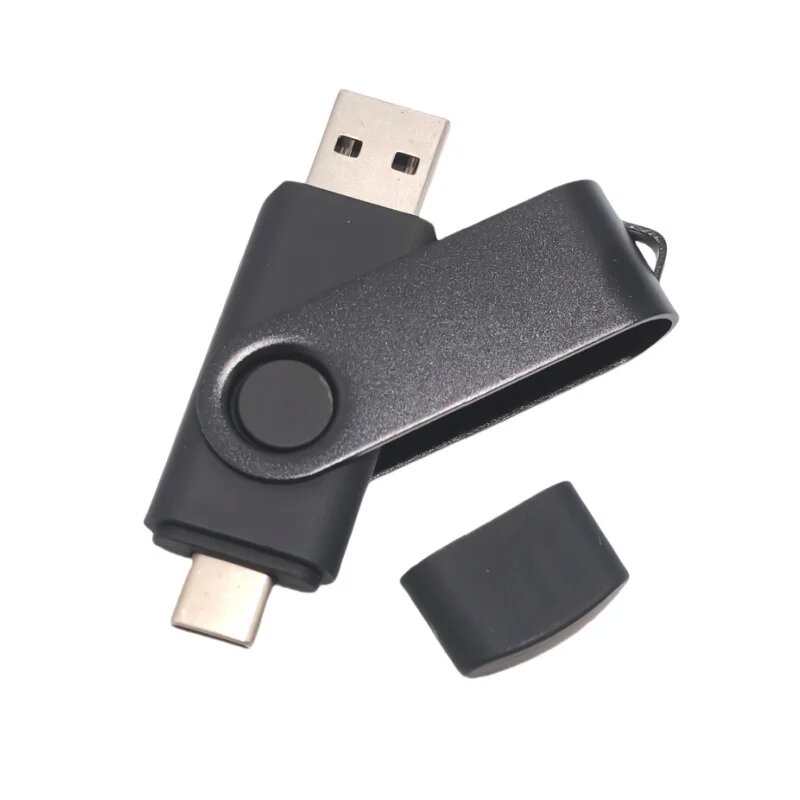 Флешка USB 2.0 64 ГБ 128 ГБ, Black Color