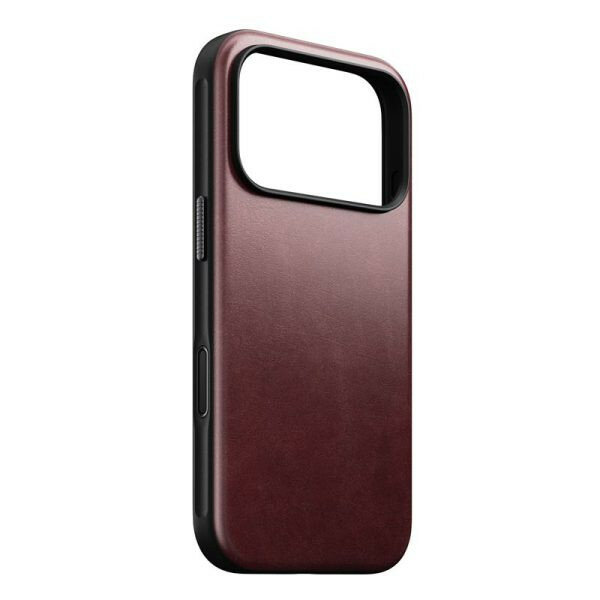 Чехол Nomad Modern Leather Case для iPhone 17 Pro (NM011857858) Burgundy Chromexcel