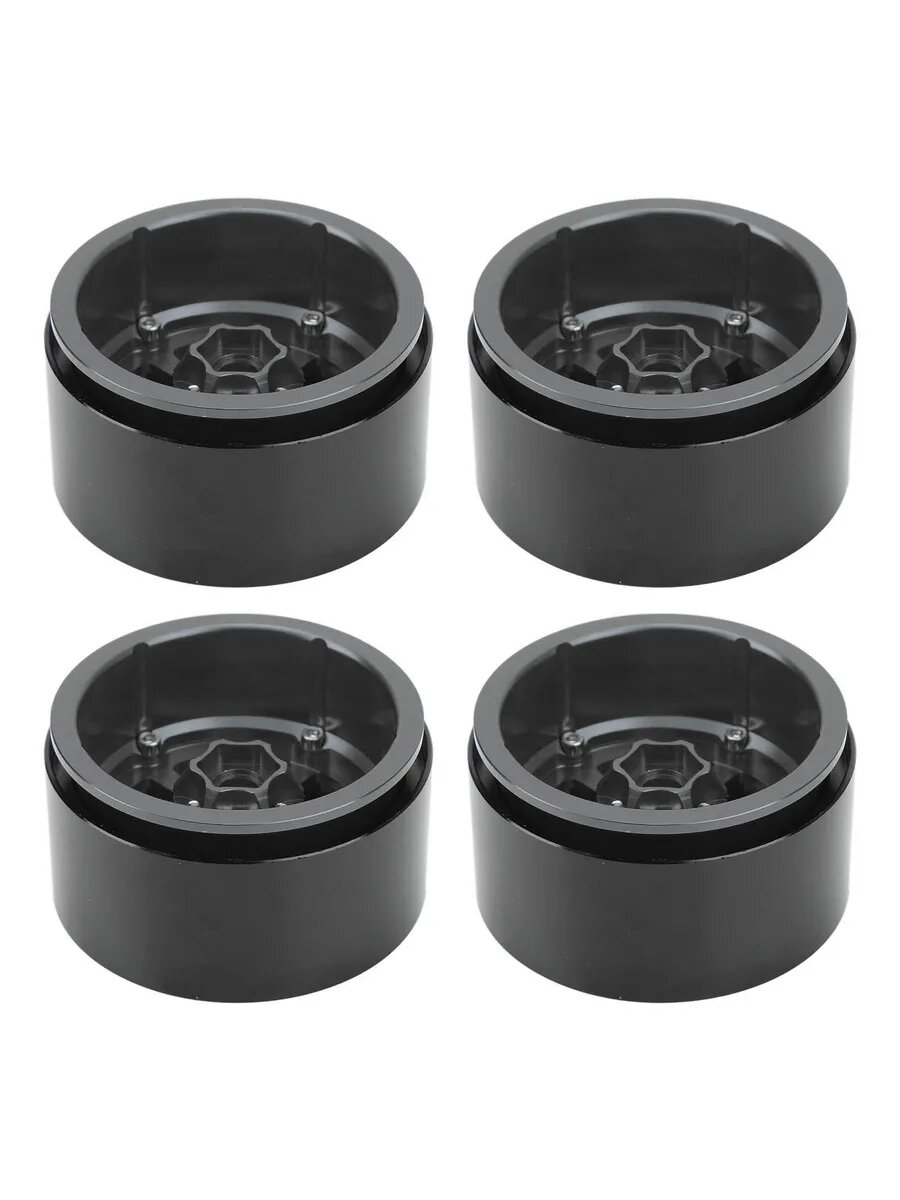 4 шт. 2,2-дюймовая ступица колеса из алюминиевого сплава,