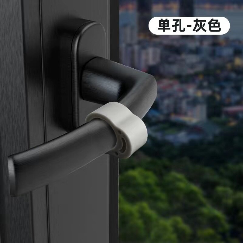 Противоударная накладка для ручки окна и двери, прозрачный дверной ограничитель с присоской, не требует сверления для разбитого моста, алюминиевый дверной ограничитель, блокиратор двери