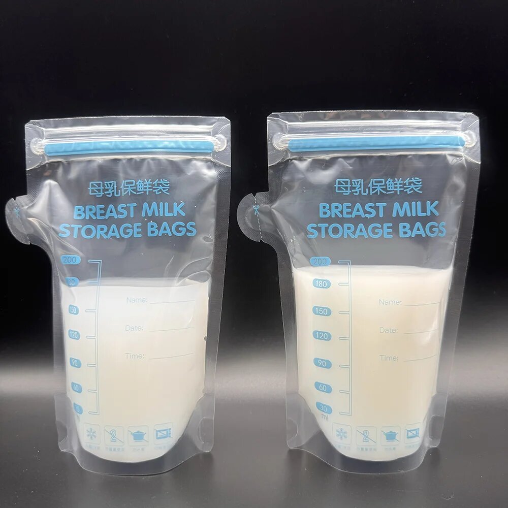 Набор Пакетов Для Хранения Грудного Молока (30/60/100 Шт.) – Безопасные Для Младенцев, Без БФА, Из Полипропилена