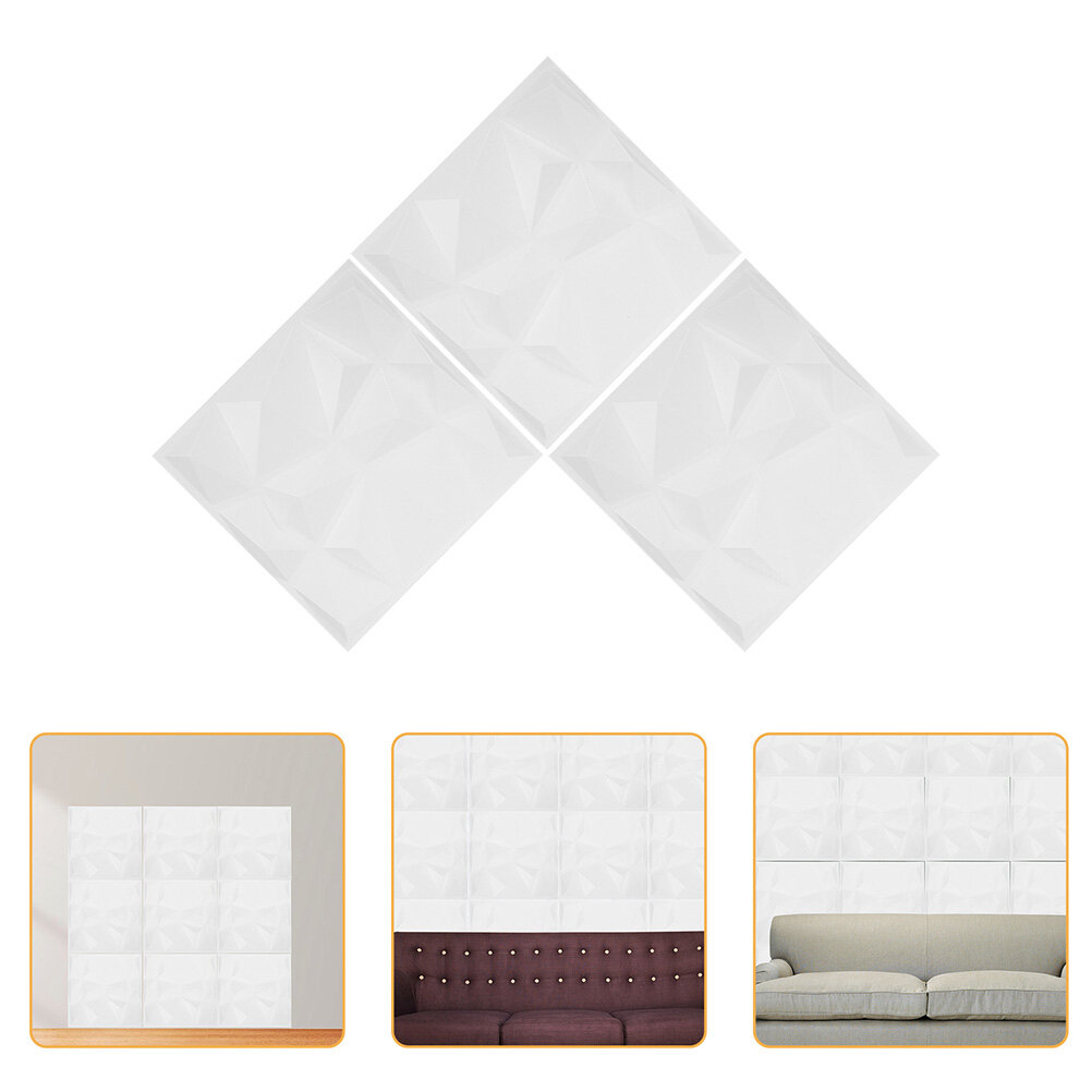 3D Панели для Стен, Огнестойкие, 3 Шт