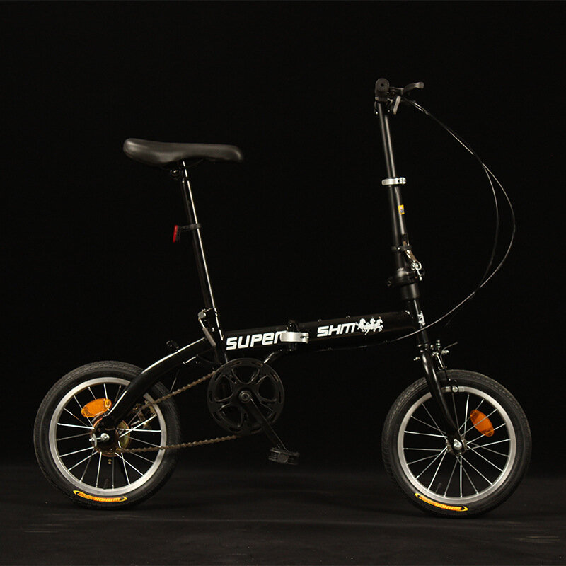 2026 Новейший оптовый трехколесный 14inch скоростной складной велосипед с дисковыми тормозами, легкий велосипед для взрослых и студентов, подарочный велосипед для кросс-граничной торговли