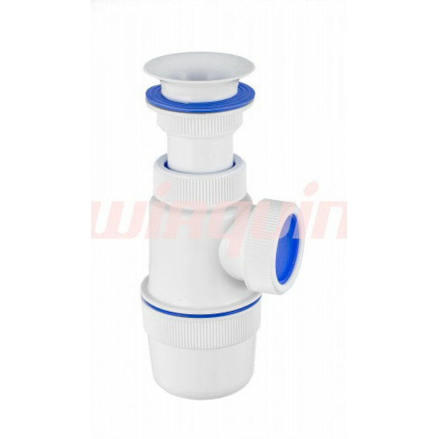 Сифон бутыл элит (1 1/2*40) VIRPLAST