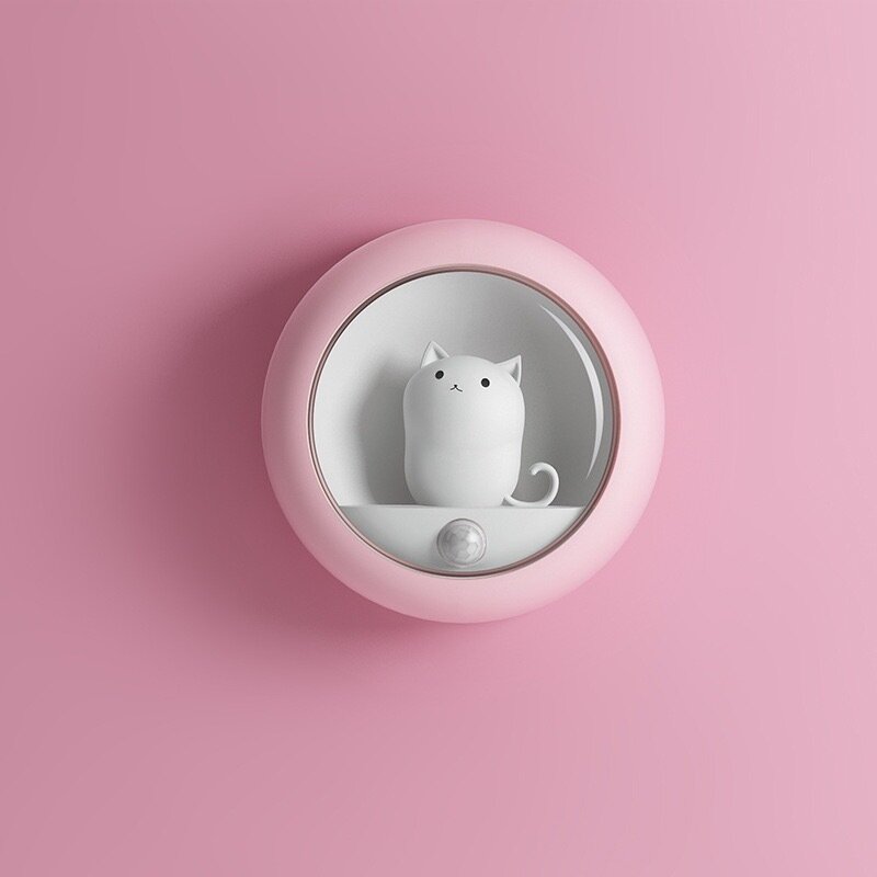 Ночник Xiaomi Mijia с подключением, энергосберегающий, сенсорное управление, индукционный, для спальни, туалета, кормления ребенка, светодиодный, прикроватный