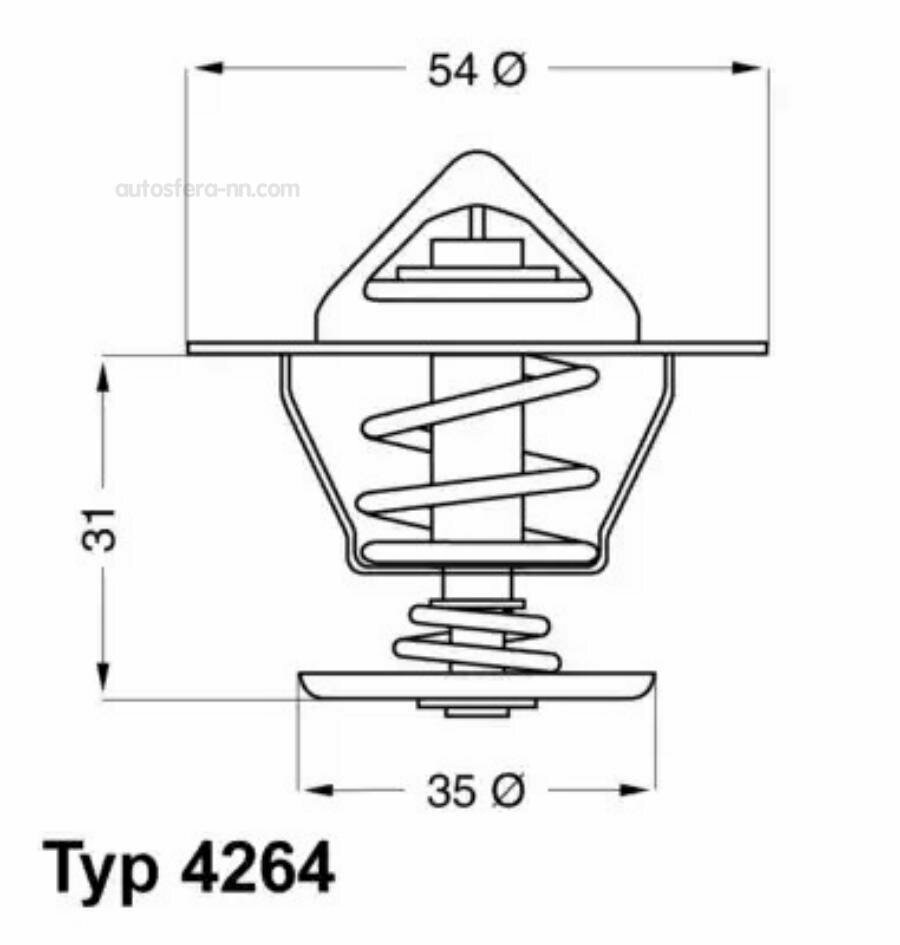 WAHLER 426484D Термостат
