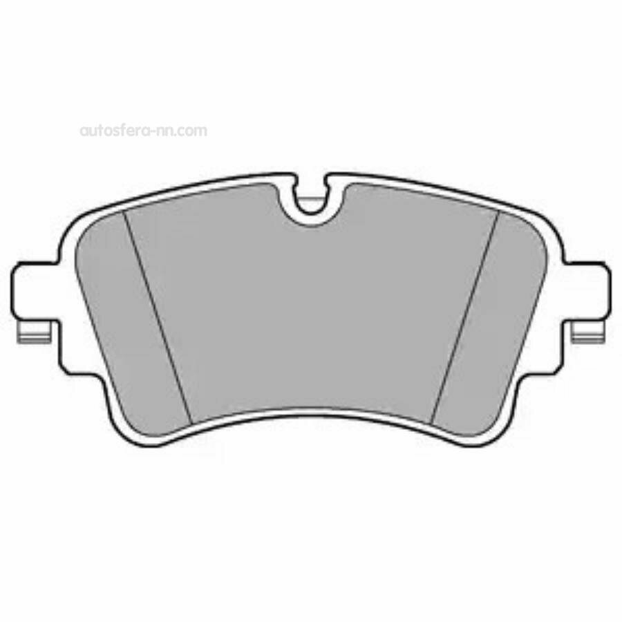 DELPHI LP3240 LP3240 колодки тормозные дисковые задн!\ Audi A4/ A5/Q5 /Q7 (4M), 15>