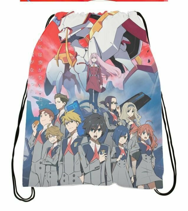 Сумка-мешок для обуви Любимый во Франксе, Darling in the Franxx №10