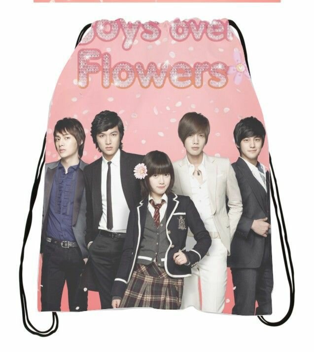 Сумка-мешок для обуви Мальчики краше цветов, Boys Over Flowers №7