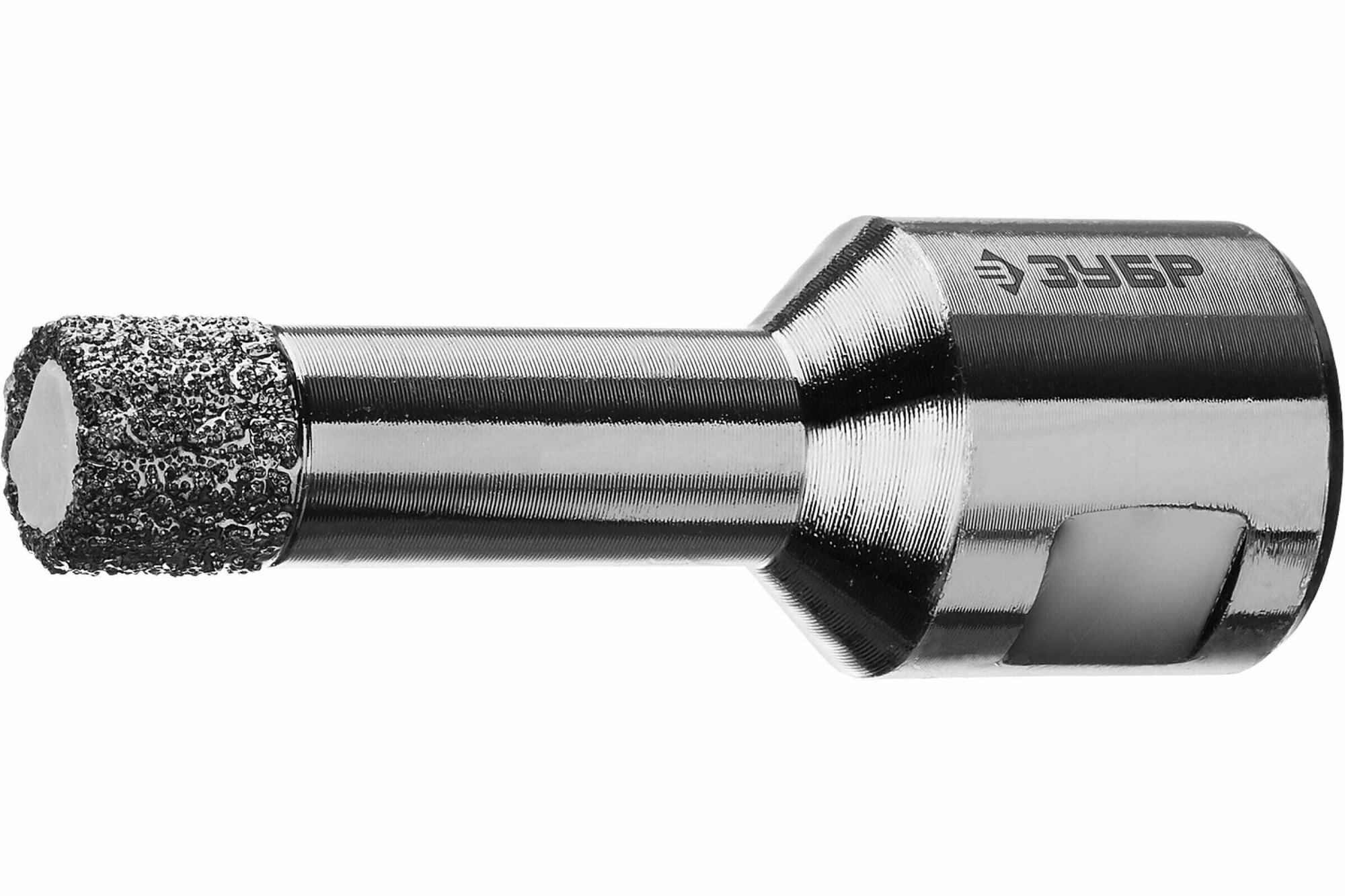 ЗУБР АВК, d 12 мм, (М14, 15 мм кромка), вакуумная алмазная коронка, Профессионал (29865-12-M14)