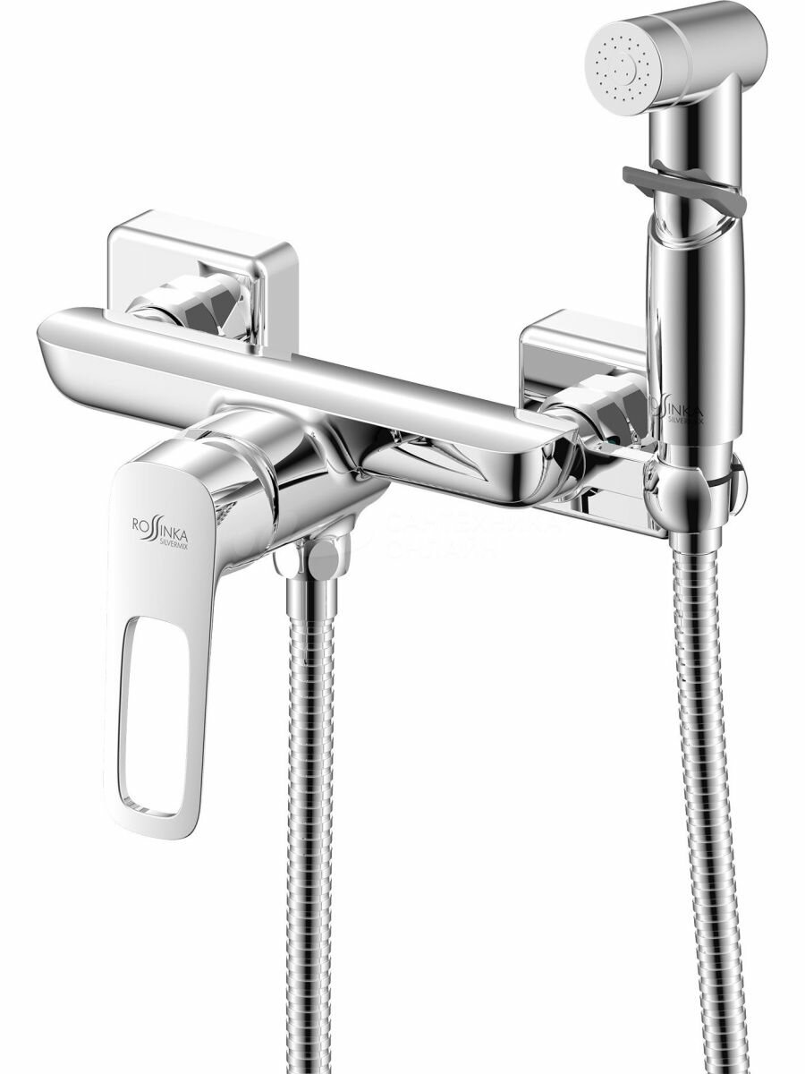 Смеситель Rossinka RS46-52 с гигиеническим душем
