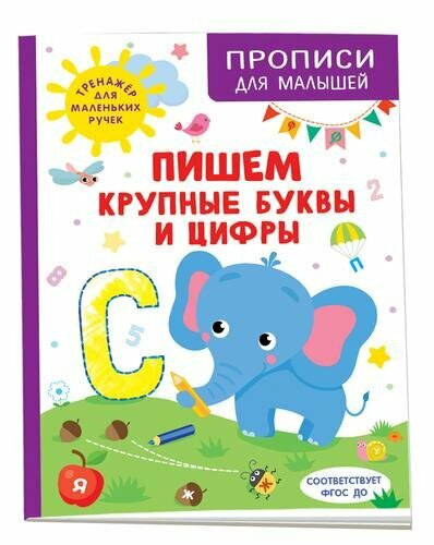 ПрописиДляМалышей(Росмэн) Пишем крупные буквы и цифры