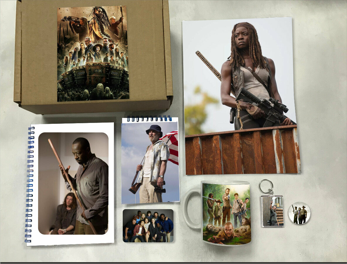 Бокс GOODbrelok принт "Ходячие мертвецы, The Walking Dead" - TWD0004