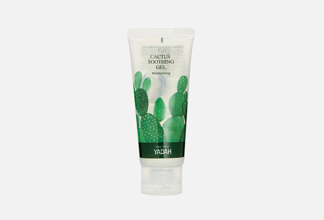 Увлажняющий и успокаивающий гель для лица и тела YADAH CACTUS SOOTHING GEL