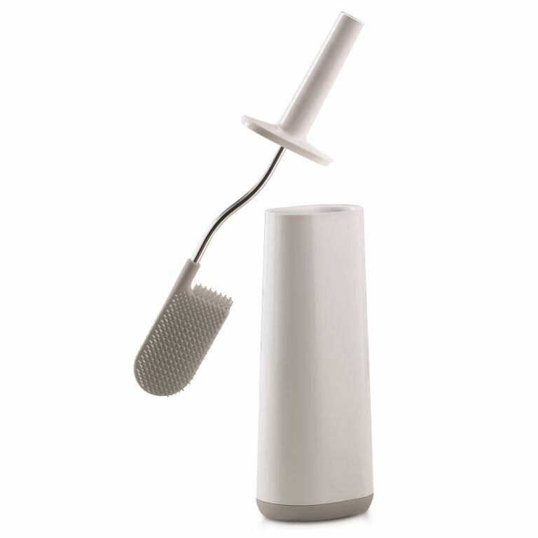 Ершик для унитаза Flex серый