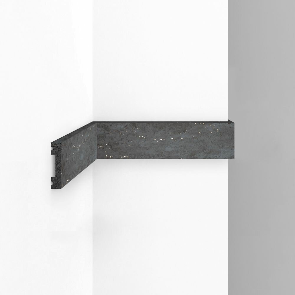 Молдинг Гладкий Decomaster D162-1632GДМ В41хШ10х2900 мм / Декомастер.