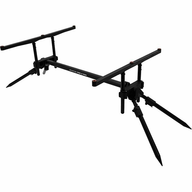 Род под Mikado STARTER POD на 3 удилища AMP03-106-3 (1,4 кг, 50х22 см.) регулируемый, чёрный