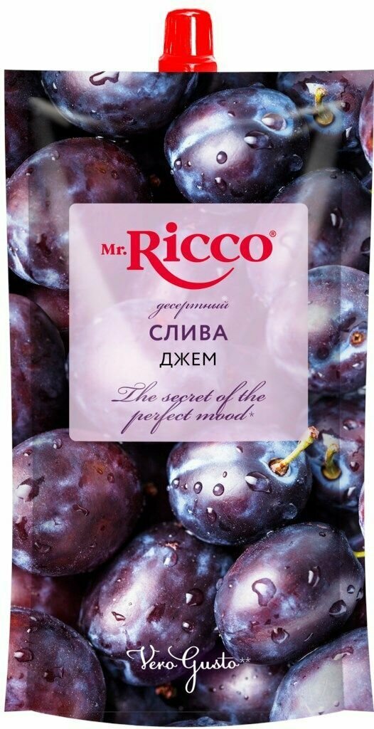 Mr.Ricco Джем десертный Слива, 300мл