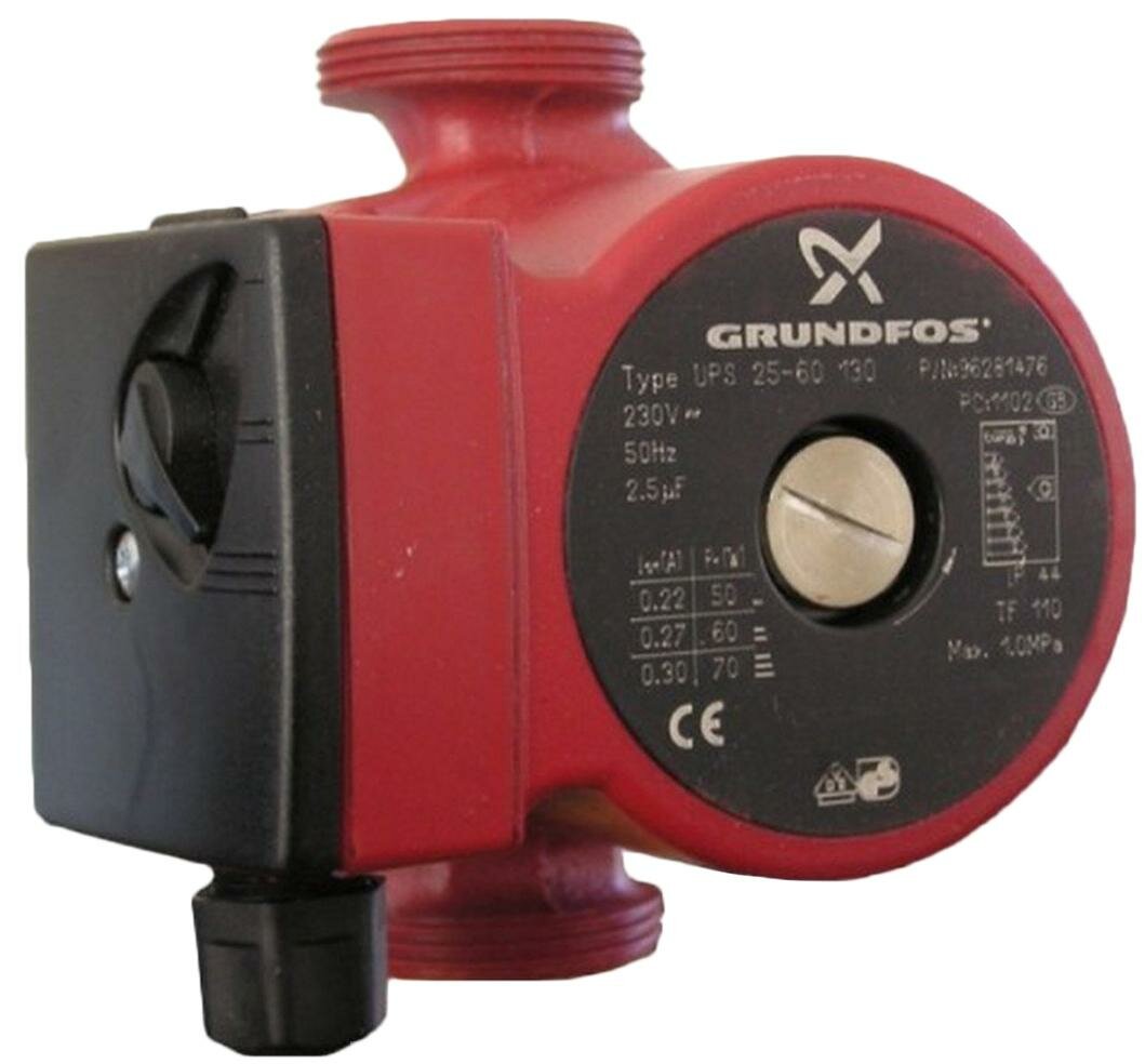 Насос циркуляционный Grundfos UPS 25-60 130