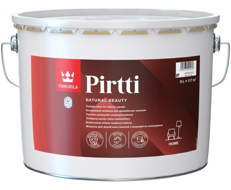 Тиккурила Пиртти морилка по дереву (9л)