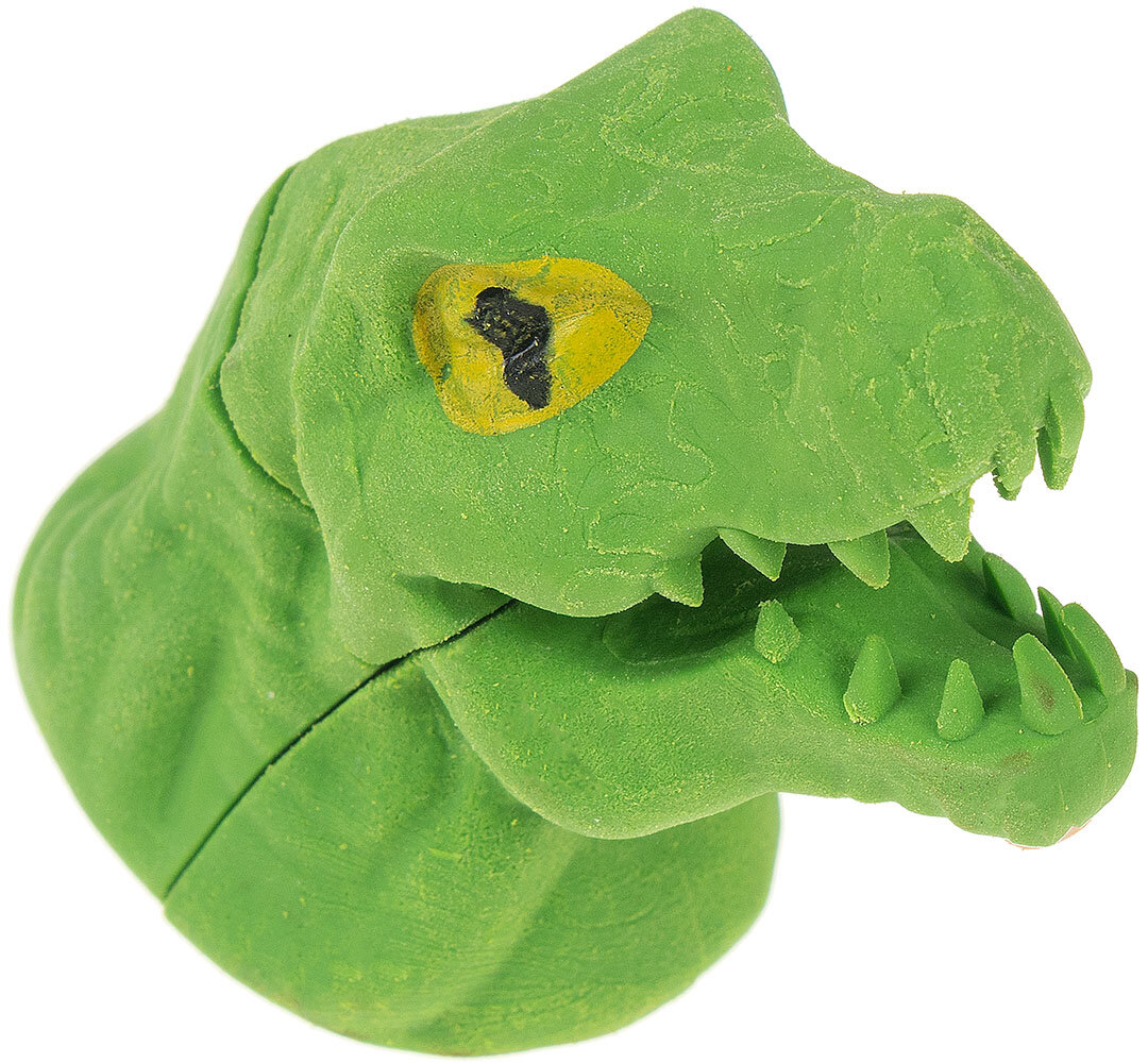 Ластик пазл в форме динозавра Dino World (045299/зеленый_А)