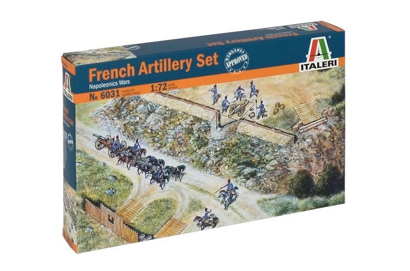 6031ИТ Солдатики French Artillery Set (Napoleonic Wars)