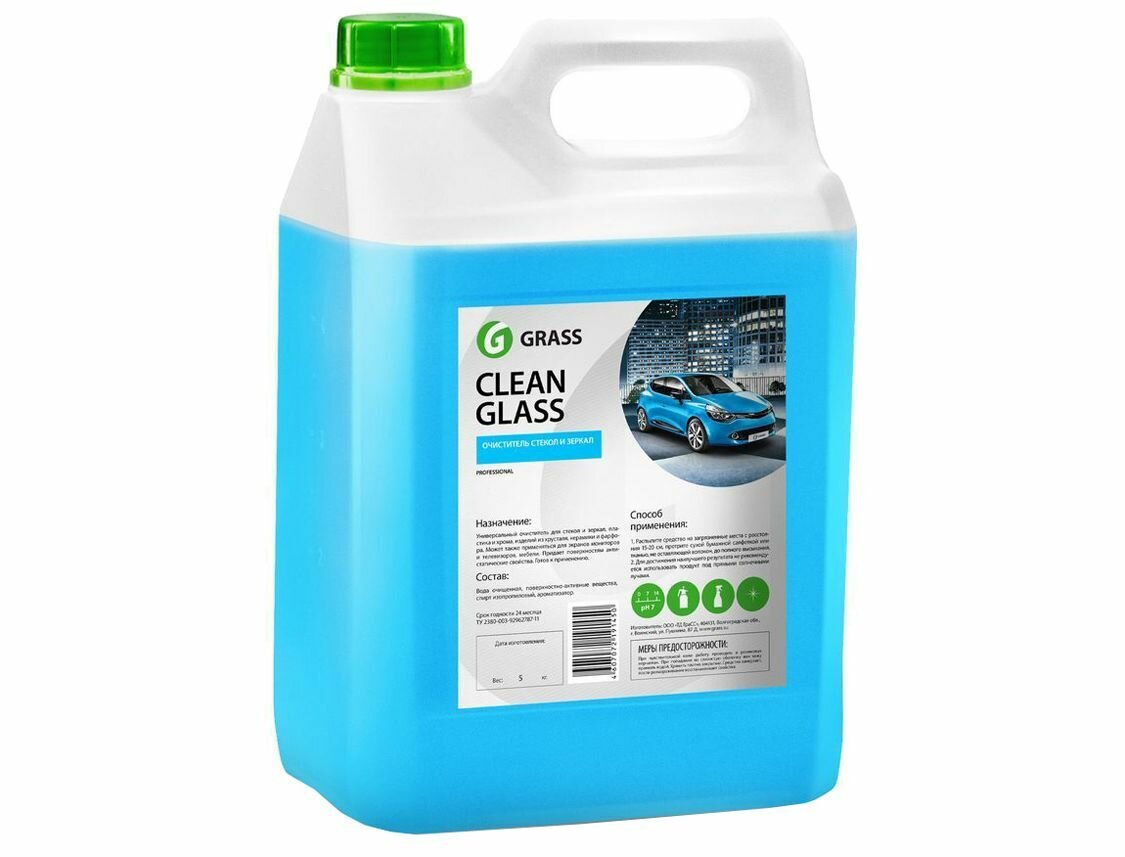Очиститель стекол 5 кг Grass Clean Glass 133101