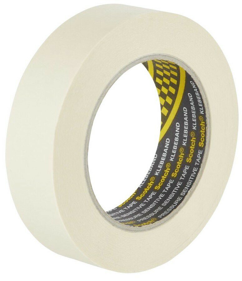 Лента малярная (малярный скотч) 3M™ Scotch™ 2328 арт. 06309 ( 80 градусов ) 24 мм x 50 м, 5 шт.