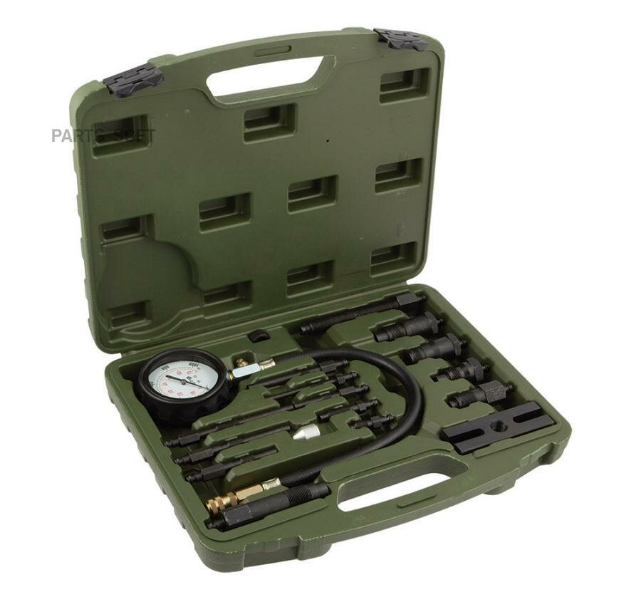 Дело техники 830217 Компрессометр для дизельных двигателей с насадками