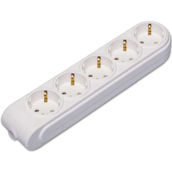 Колодка удлинителя Makel 5-м с заземл. защ. шторки, N5210000