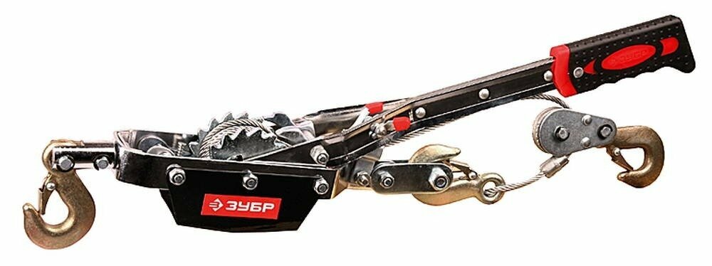 Лебедка ЗУБР- Профессионал автомобильная, тросовая, 2т.