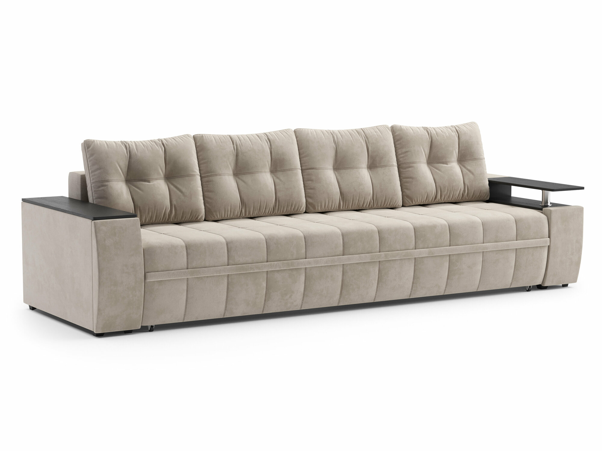 Диван Мустанг / еврокнижка /диван кровать/диван прямой/диван для сна/диван раскладной/НПБ/Диван с коробом в подлокотнике