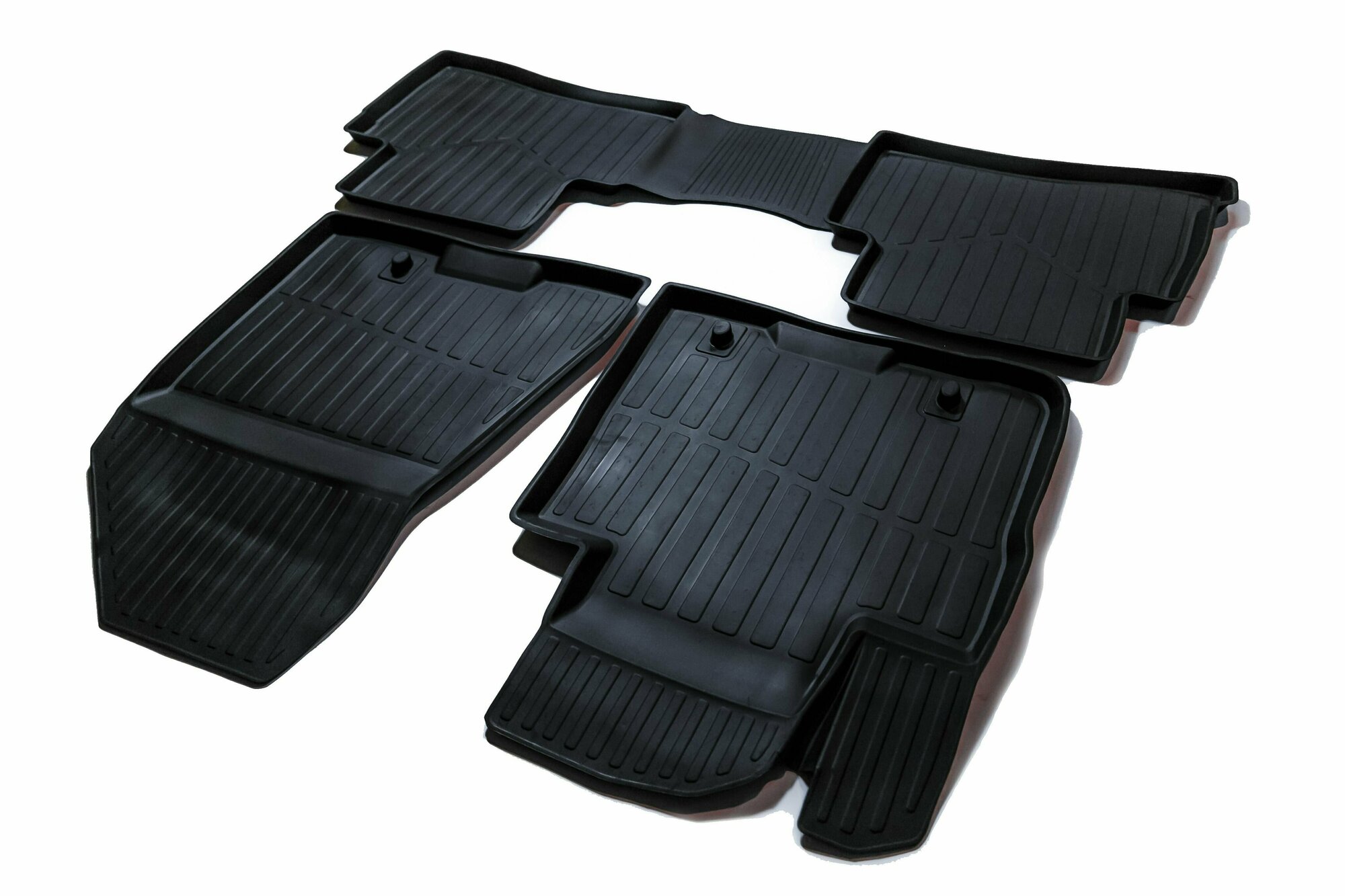 Коврики для салона резиновые SRTK 3D Premium для Kia Sportage IV (2016-)/Hyundai Ticson (2015-)