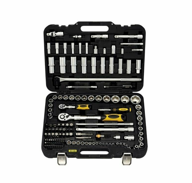 Набор инструментов BERGER BG135-1214 "бернау" 135 предметов