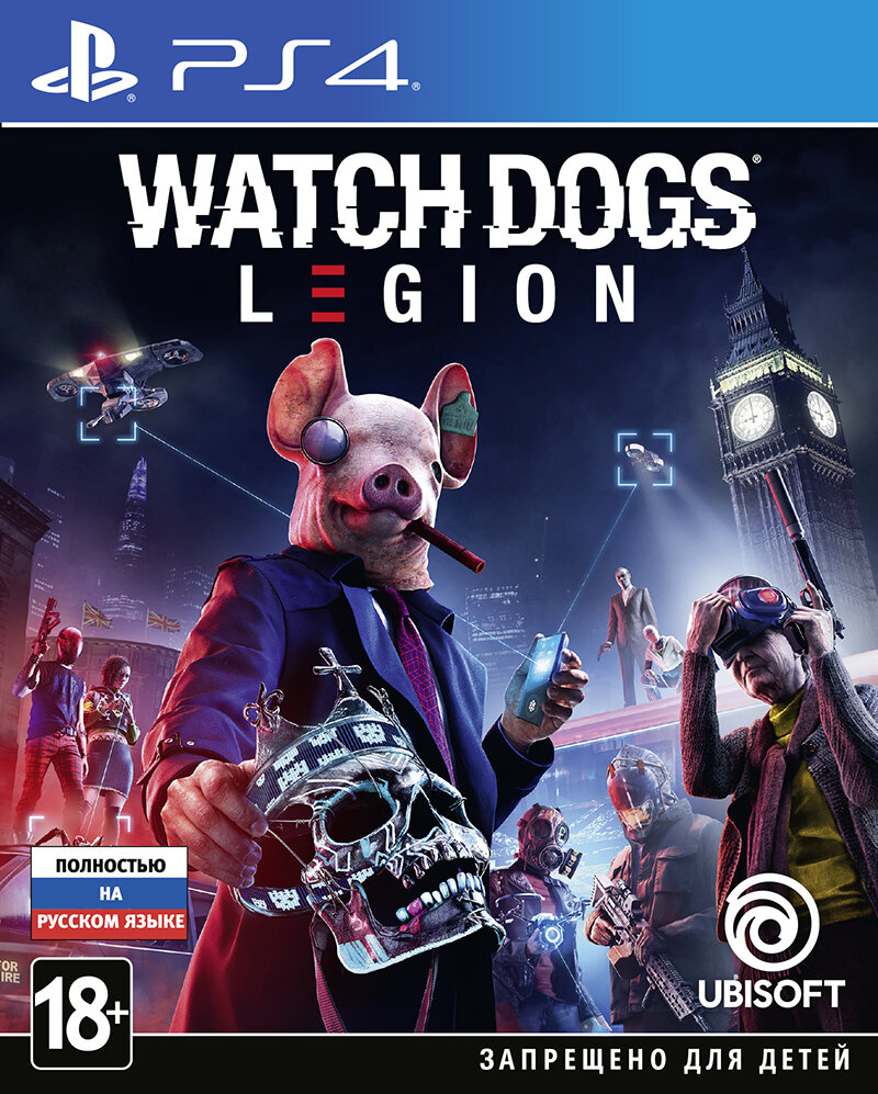Watch Dogs Legion [PS4, русская версия]