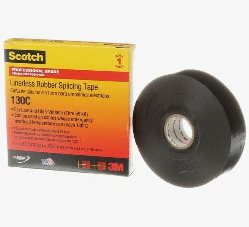 Самовулканизирующаяся изоляционная лента 3М Scotch 130C