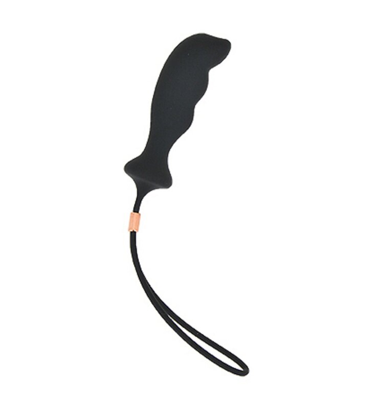 Утяжка на пенис с анальным стимулятором Punit Ring Delta Hard