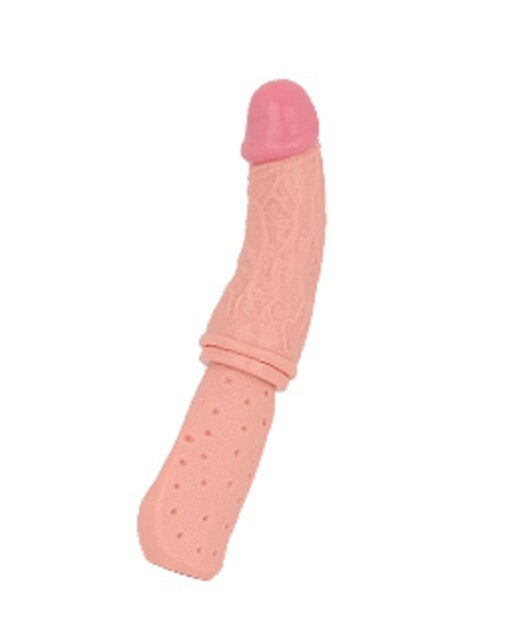 Искусственный член с ручкой Shincho Growth Clear