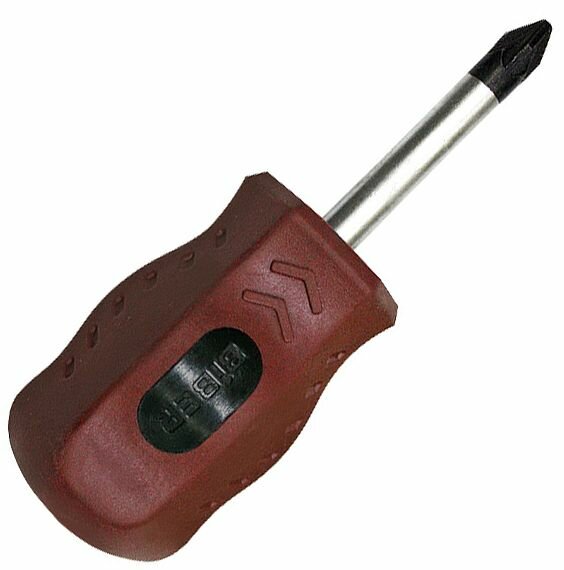 Бибер 85528 Отвертка PZ 2х38мм бочкообразная