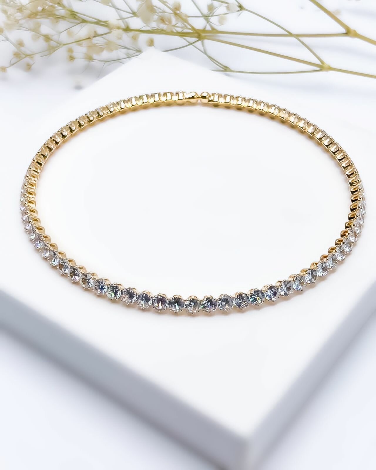 Колье, фианит