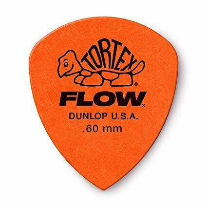 Набор медиаторов Dunlop 558P.60 Tortex Flow 0.6 мм, упаковка 12 шт.