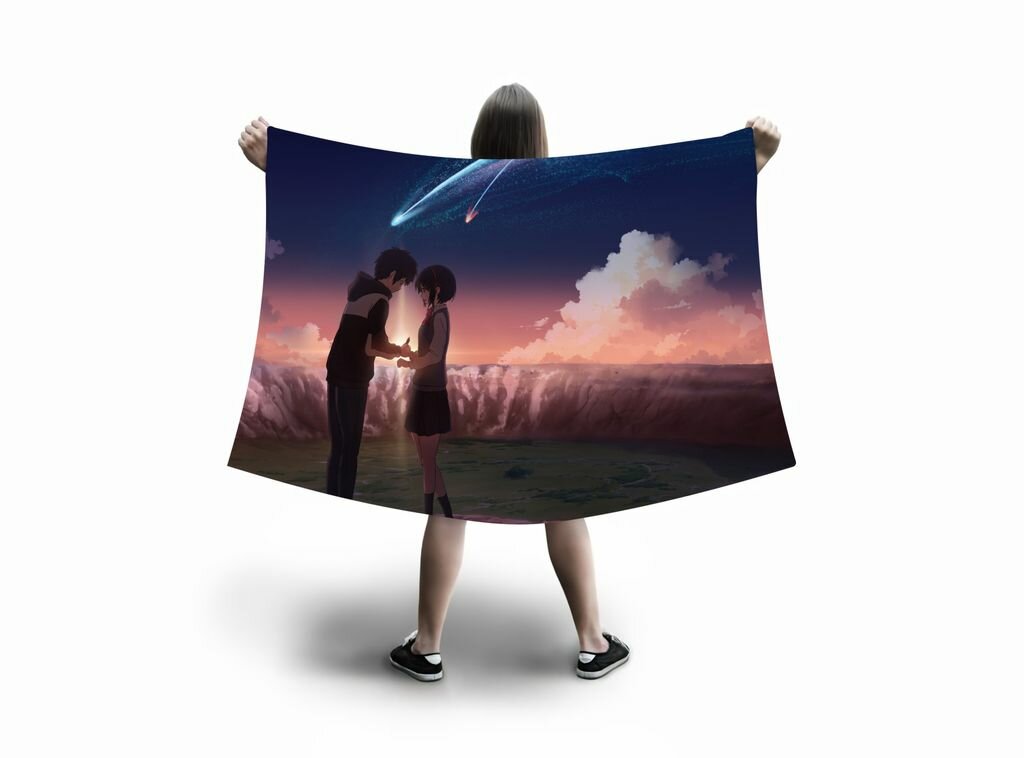 Флаг по аниме Твоё Имя, Your Name №9